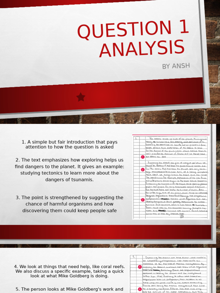 Question 1 Analysis | PDF