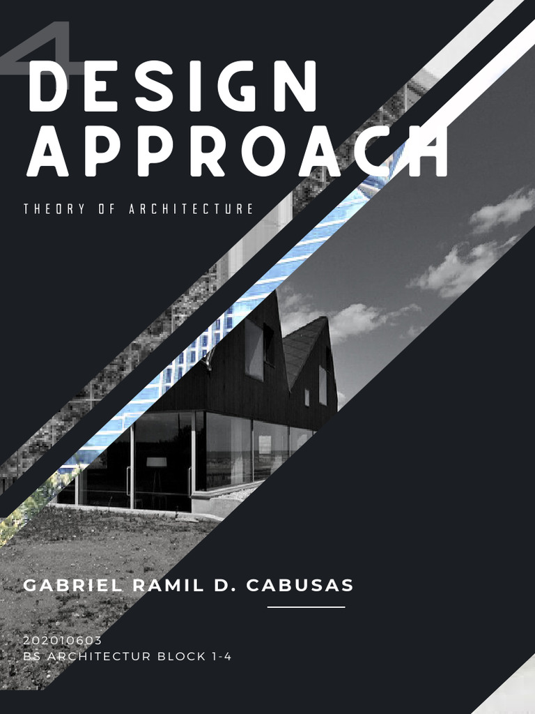 Theory of Architecture - Different Design Approach | PDF
