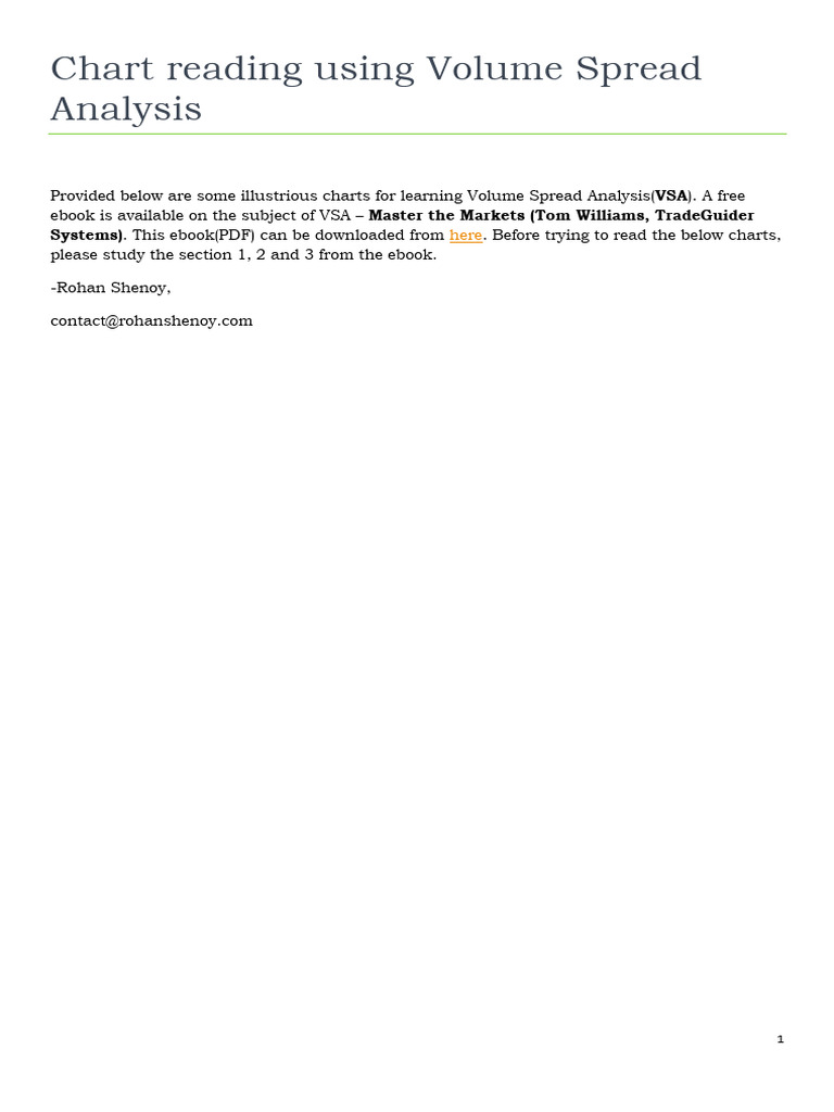 Volume Charts | PDF | Market Trend | Stocks