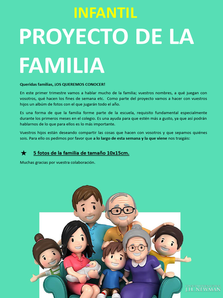 Proyecto de La Familia-1 | PDF | Ciencias sociales | Bienestar