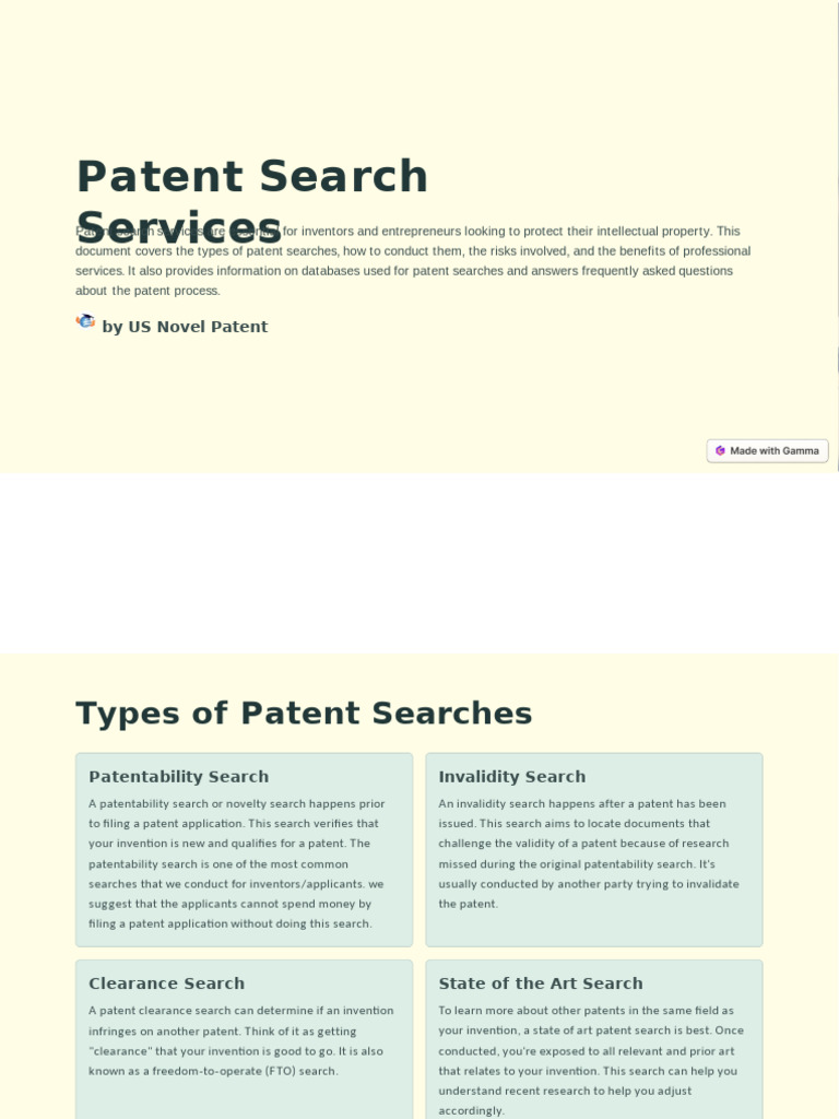 Trusted Partner For USPTO Patent Filings Since 2010 | PDF | Prior Art ...