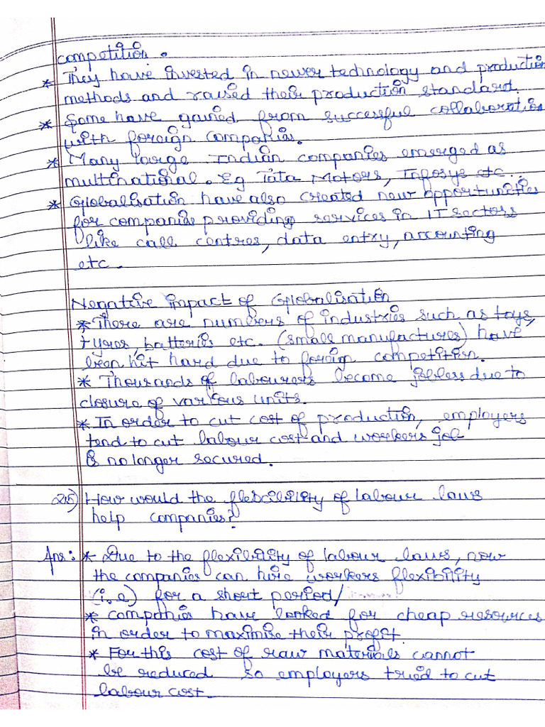 Economics Notes | PDF