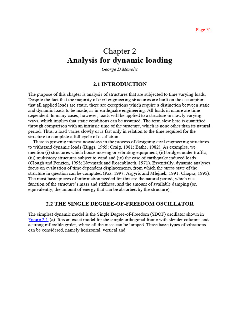 Dynamic Loading and Design of Structures 1729068739 | PDF | Damping ... Dynamic Loading and Design of Structures 1729068739 | PDF | Damping ...
