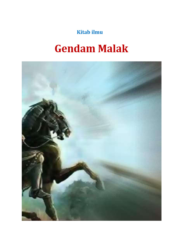 Kitab Gendam Malak Raja Maimun | PDF