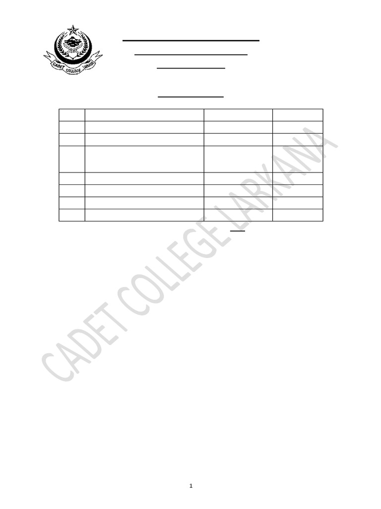 Vii Sample Paper For Entry Test 2024-25 | PDF