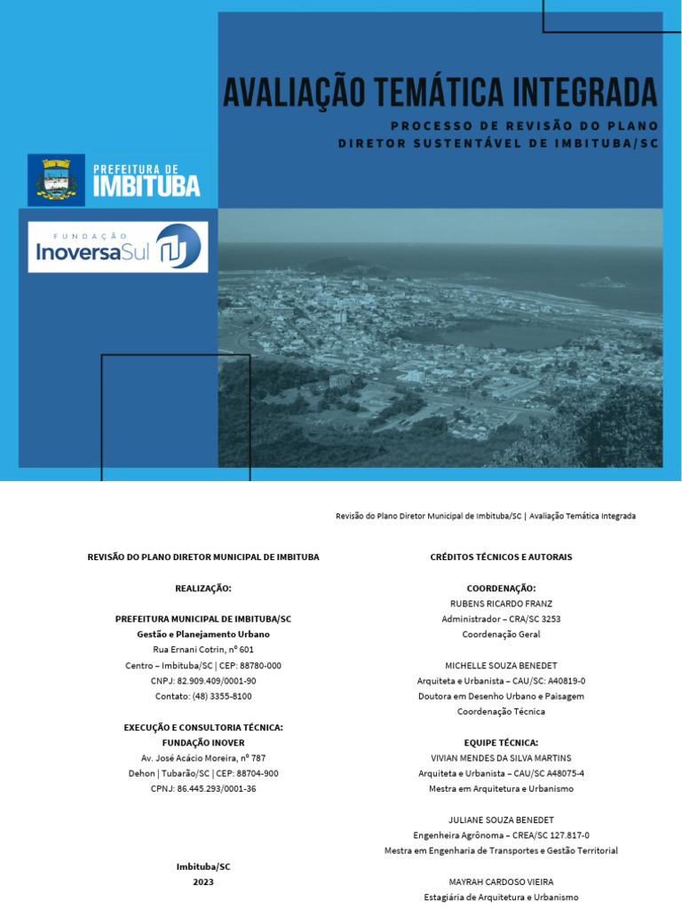 Avaliacao Tematica Imbituba | PDF