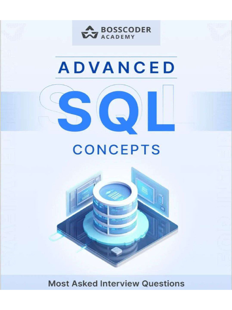 Advanced SQL Concept | PDF