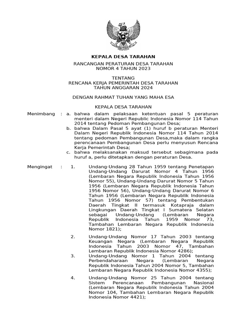 Perdes Rkpdes 2024 | PDF