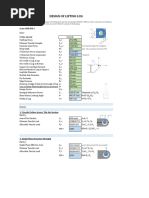 Lifting Lug Analysis (Asd) : ASME Notation AISC Preferred Geometry AISC ...
