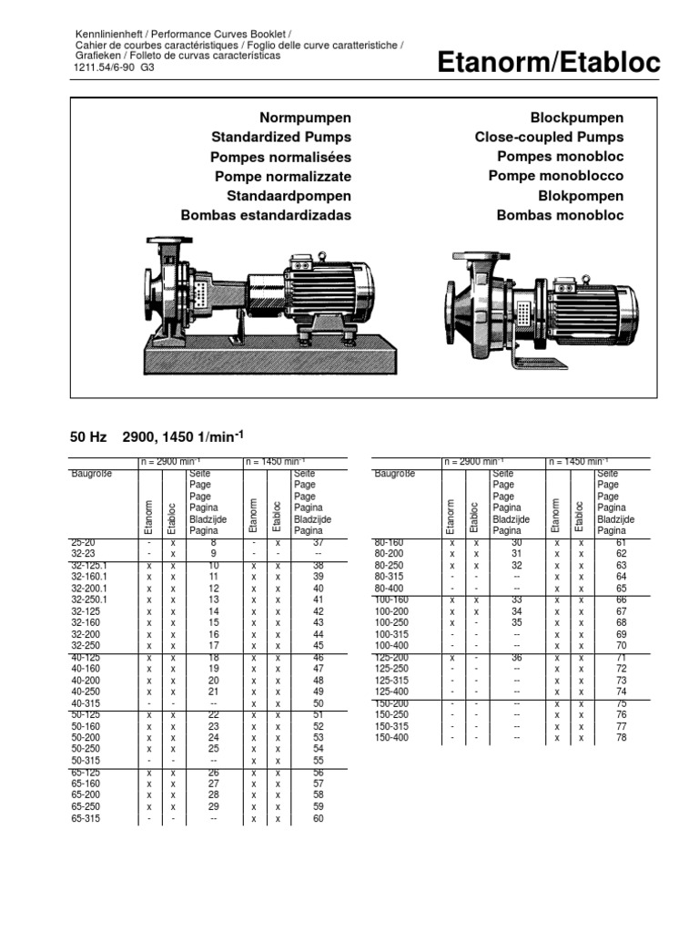 KSB Etanorm | PDF