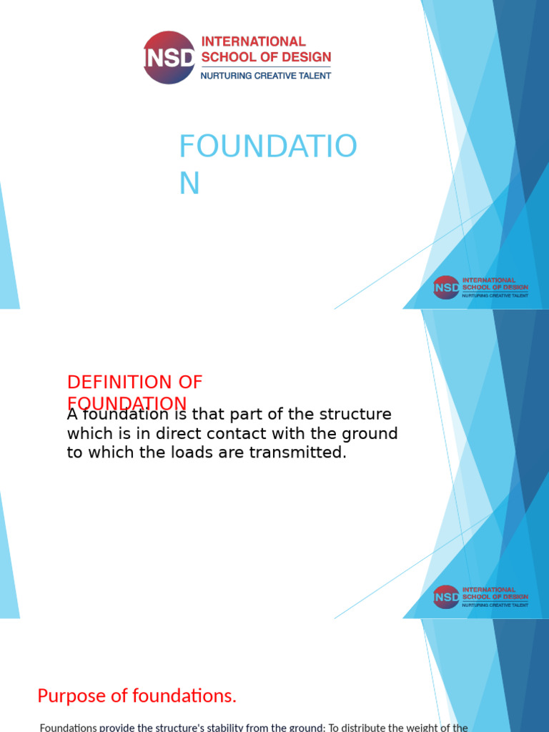 Foundation Pdf Deep Foundation Foundation Engineering