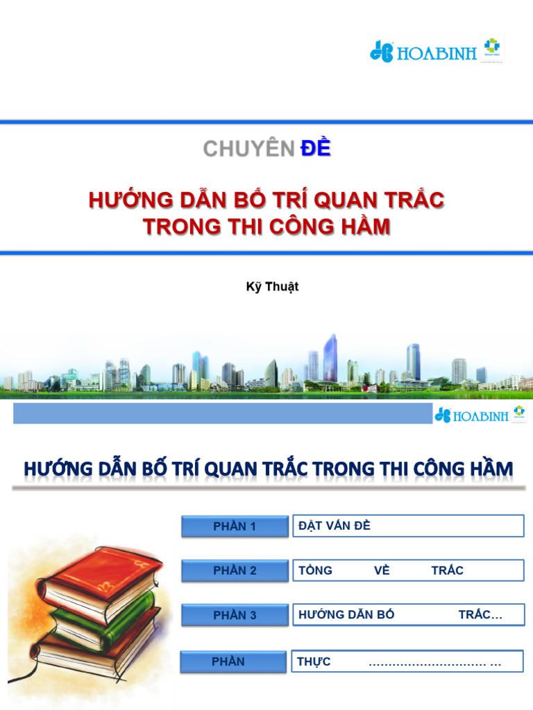 2016 01 Huong Dan Quan Trac Trong Thi Cong Ham | PDF