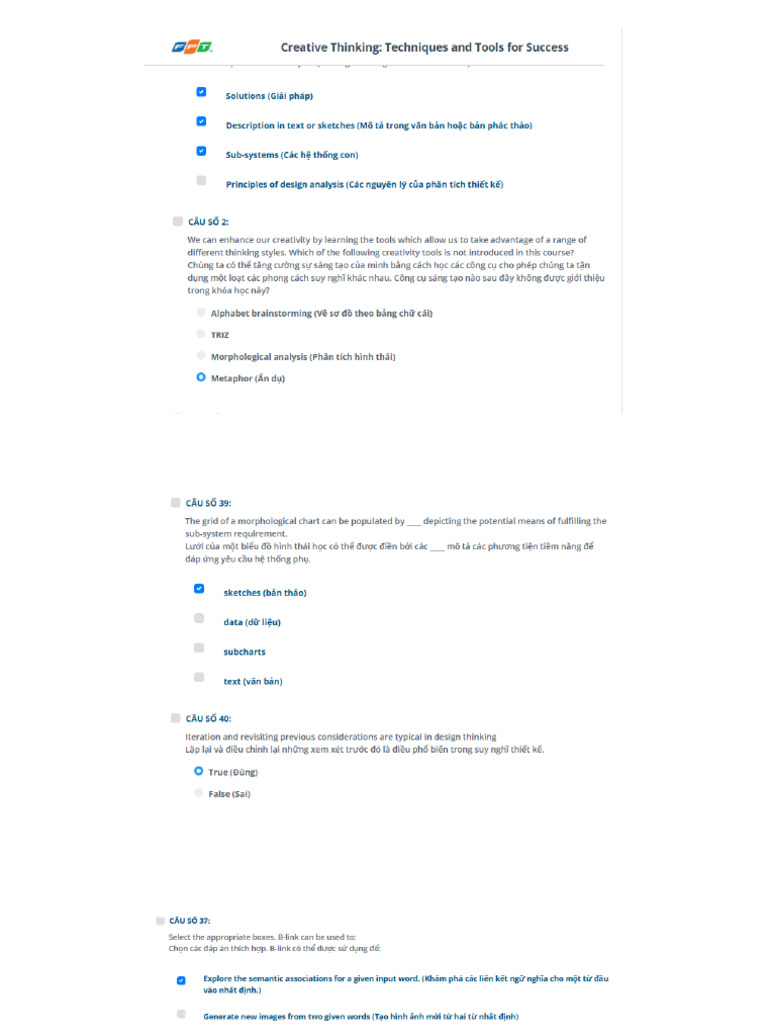 Creative Thinking | PDF