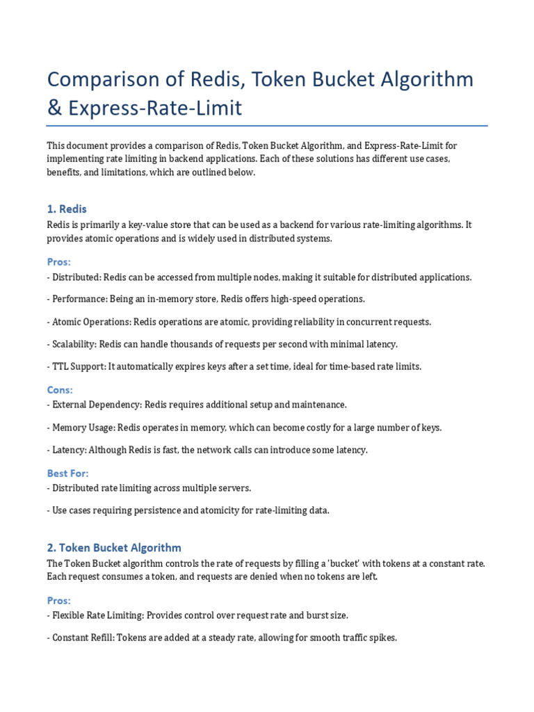 Comparison | PDF | Scalability | Distributed Computing