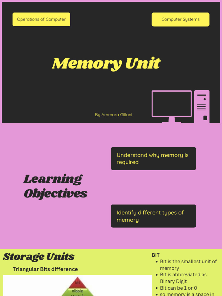 Lecture#06 | PDF | Random Access Memory | Computer Data Storage