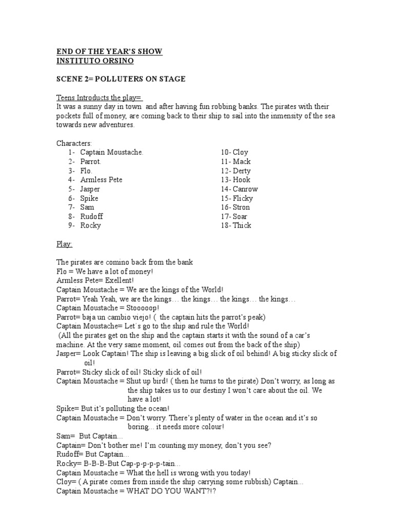 End of The Year Show - Play 2008 | PDF | Leisure