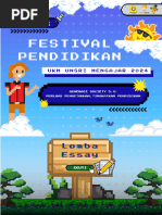 Guidebook Lomba Esai (Essay Competition) 2024 | PDF