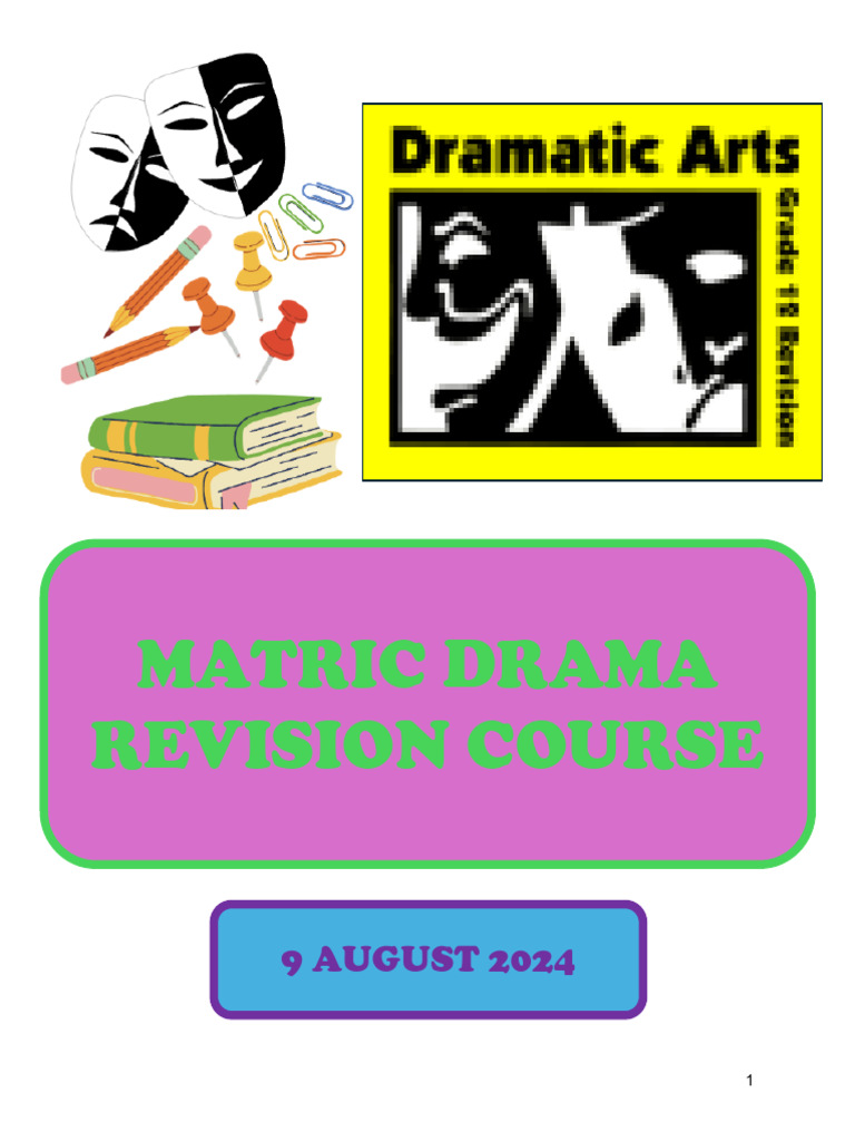 2024 Ebook Drama Revision | PDF | Essays | Postmodernism