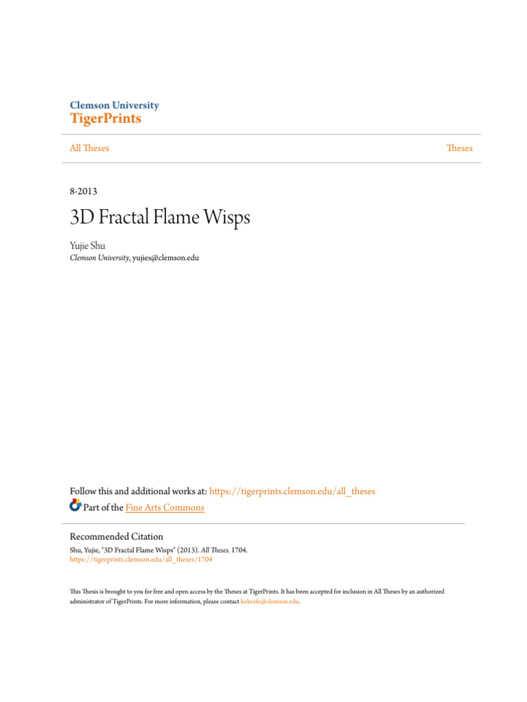 3D Fractal Flame Wisps | PDF | Galaxy | Milky Way