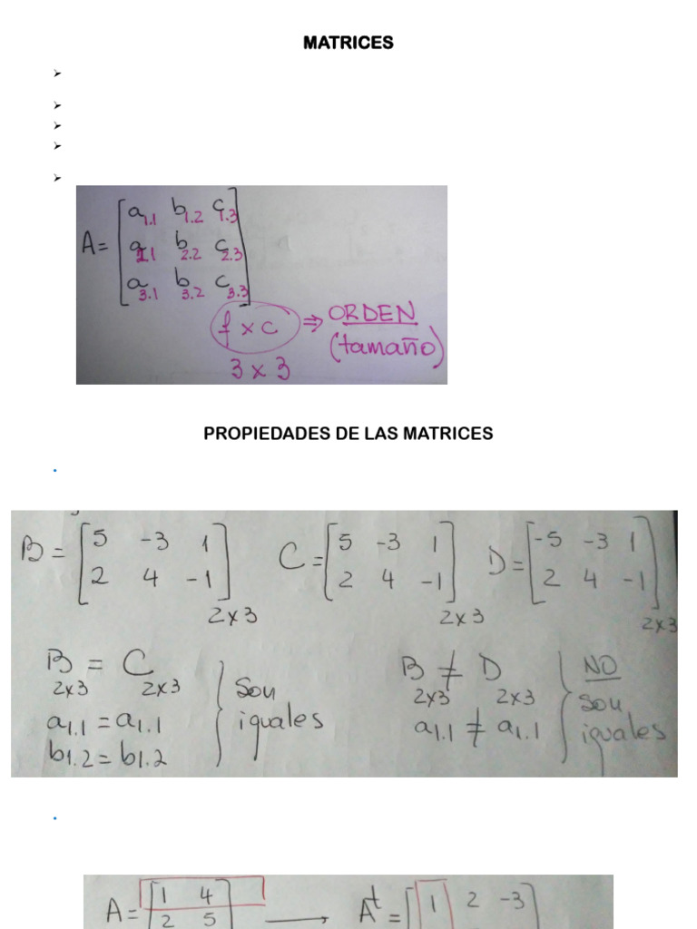 MATRICES | PDF
