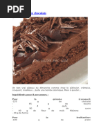 Gâteau au chocolat de Fanny | PDF | Livres de cuisine, nourriture et vin