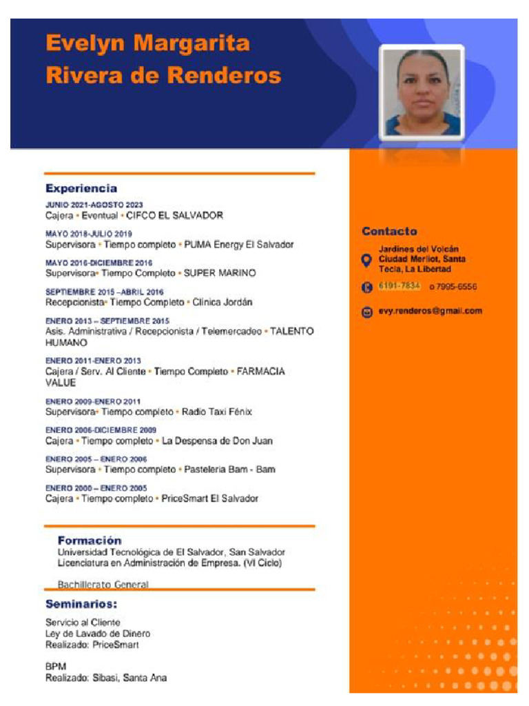 CV Evelyn 2023 | PDF