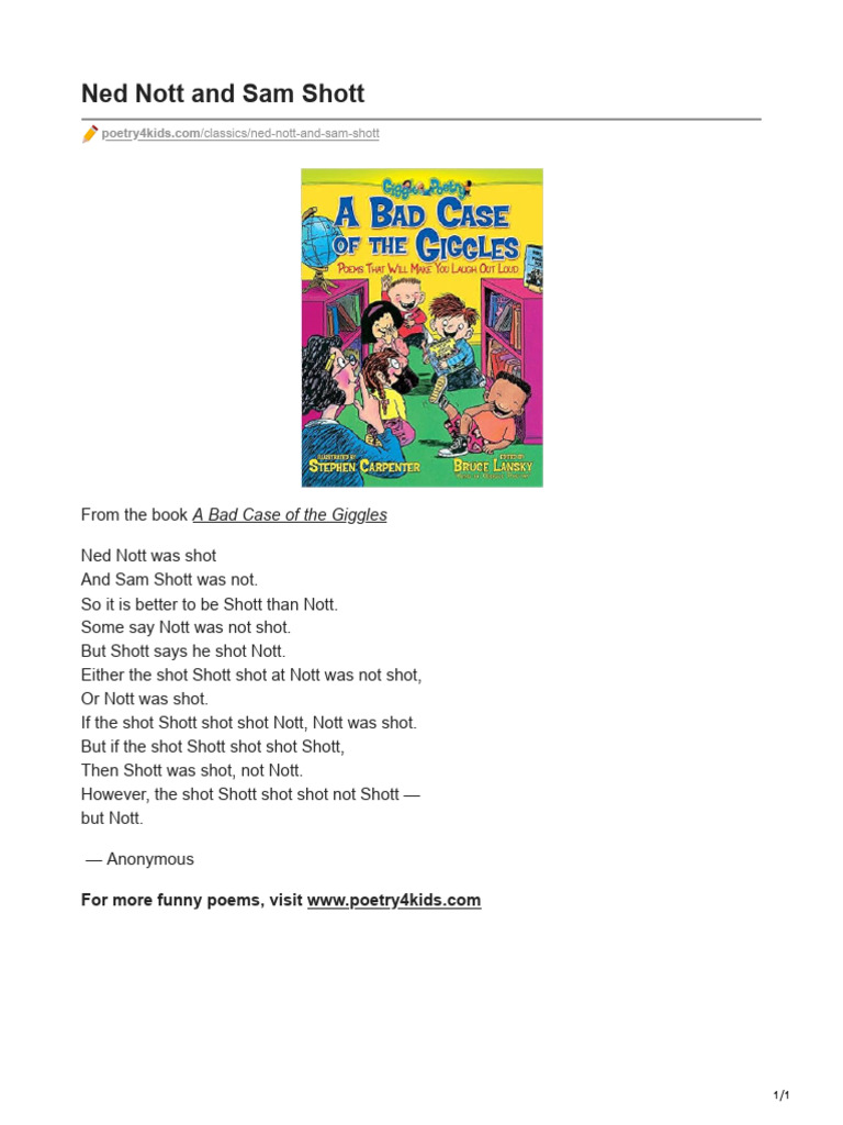 Ned Nott and Sam Shott | PDF