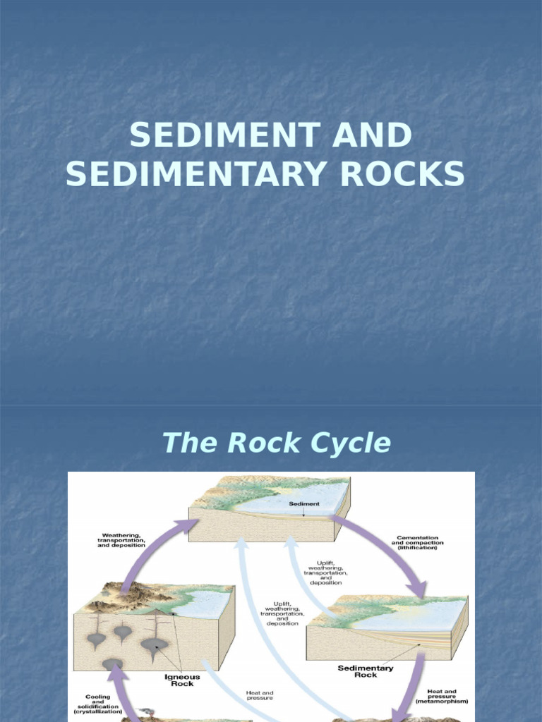 Compaction and Cementation in Sediments | PDF | Sedimentary Rock ...