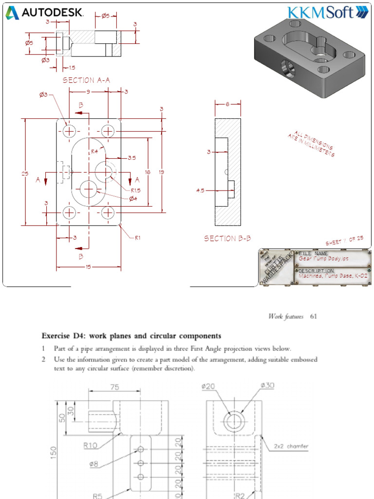 Merge - 7 - Autodesk Inventor Exercises. For Autodesk® Inventor® and ...