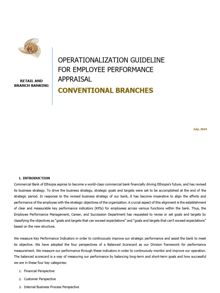 Branch Operationalization Document PDF | PDF | Banks | Strategic Management
