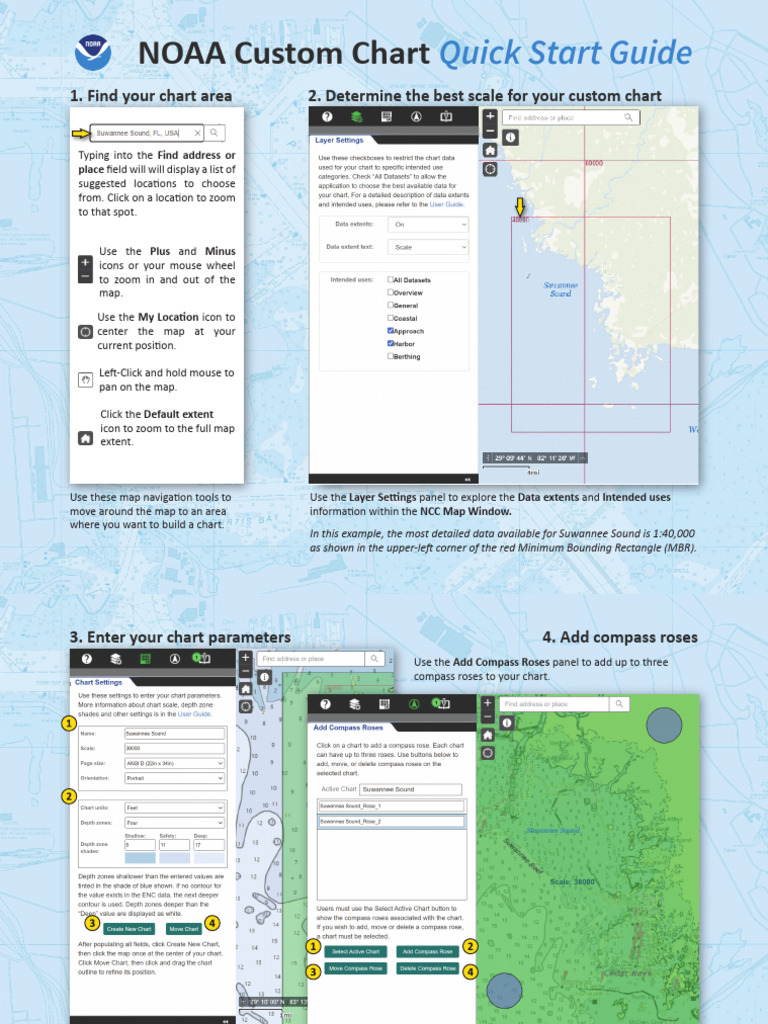 Create Custom NOAA Charts Online | PDF | Map | Icon (Computing)