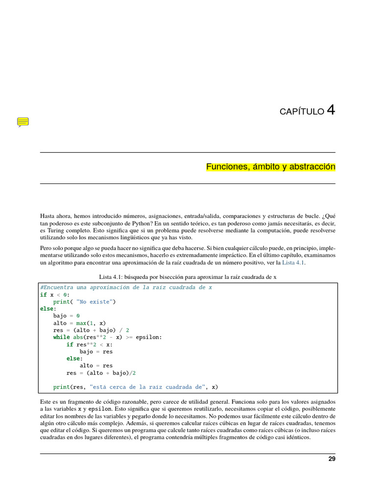 Notas Clase 07y08 | PDF | Python (lenguaje de programación) | Función ...