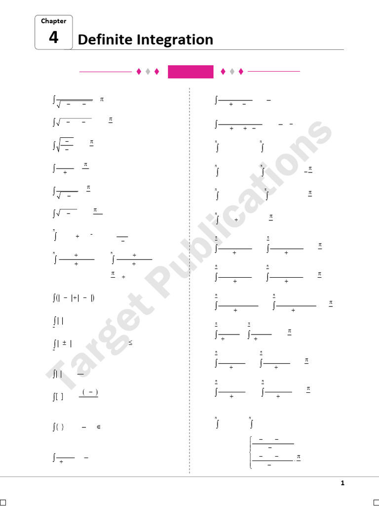 21 XII-M2-04 Definite Integration - Solution - 64dccfb881219 | PDF | Trigonometric Functions | Angle