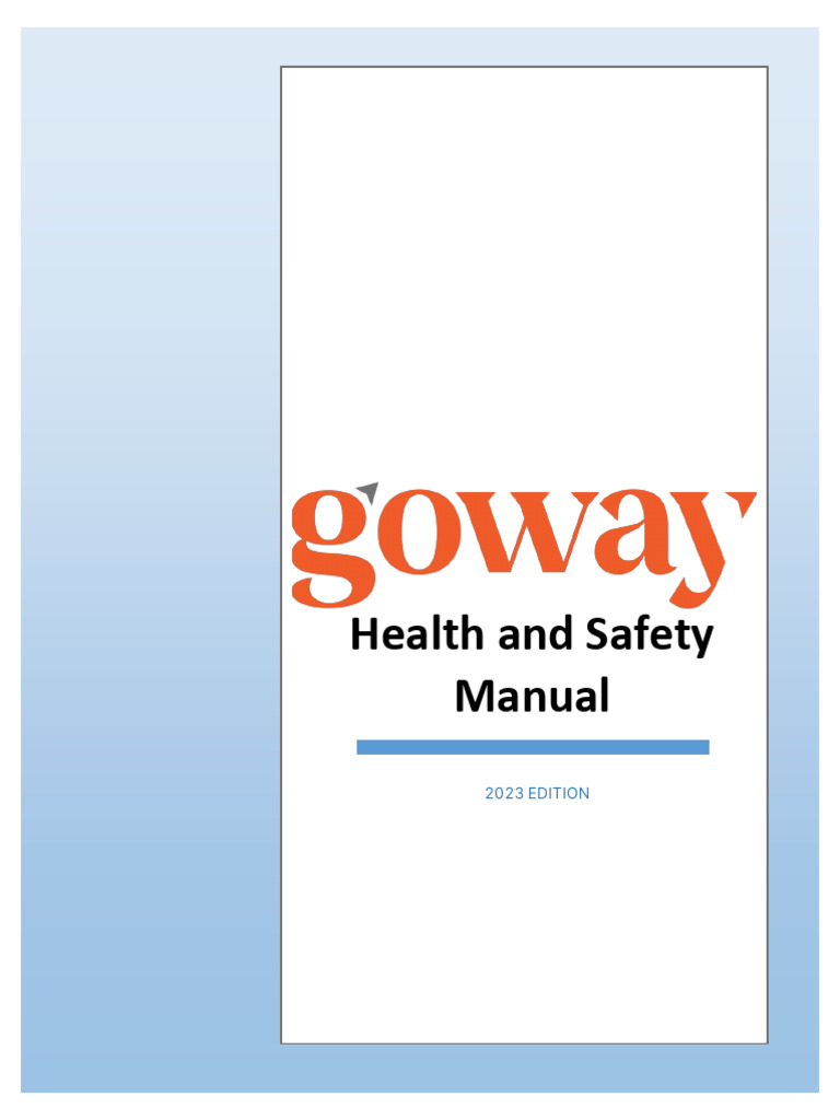 Health and Safety Manual | PDF | Occupational Safety And Health ...