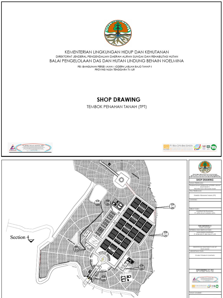 Shop Drawing: Kementerian Lingkungan Hidup Dan Kehutanan Balai Pengelolaan Das Dan Hutan Lindung ...