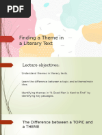 COMMON THEME TOPICS Used in Literature | PDF | Social Science | Science ...