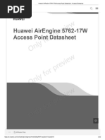 Huawei AC6508 Wireless Access Controller Datasheet | PDF | Wireless Lan ...