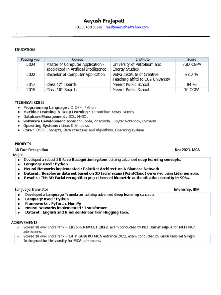 AI and Tech Skills Portfolio | PDF | Business | Technology & Engineering