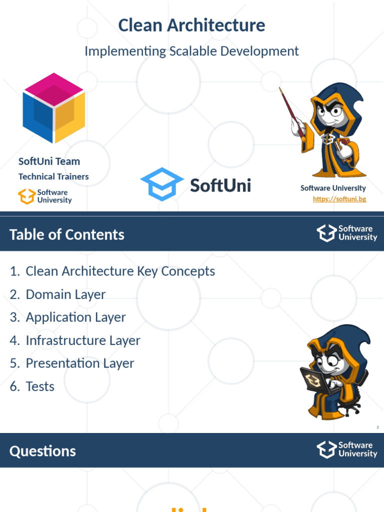 Clean Architecture | PDF | Databases | Class (Computer Programming)