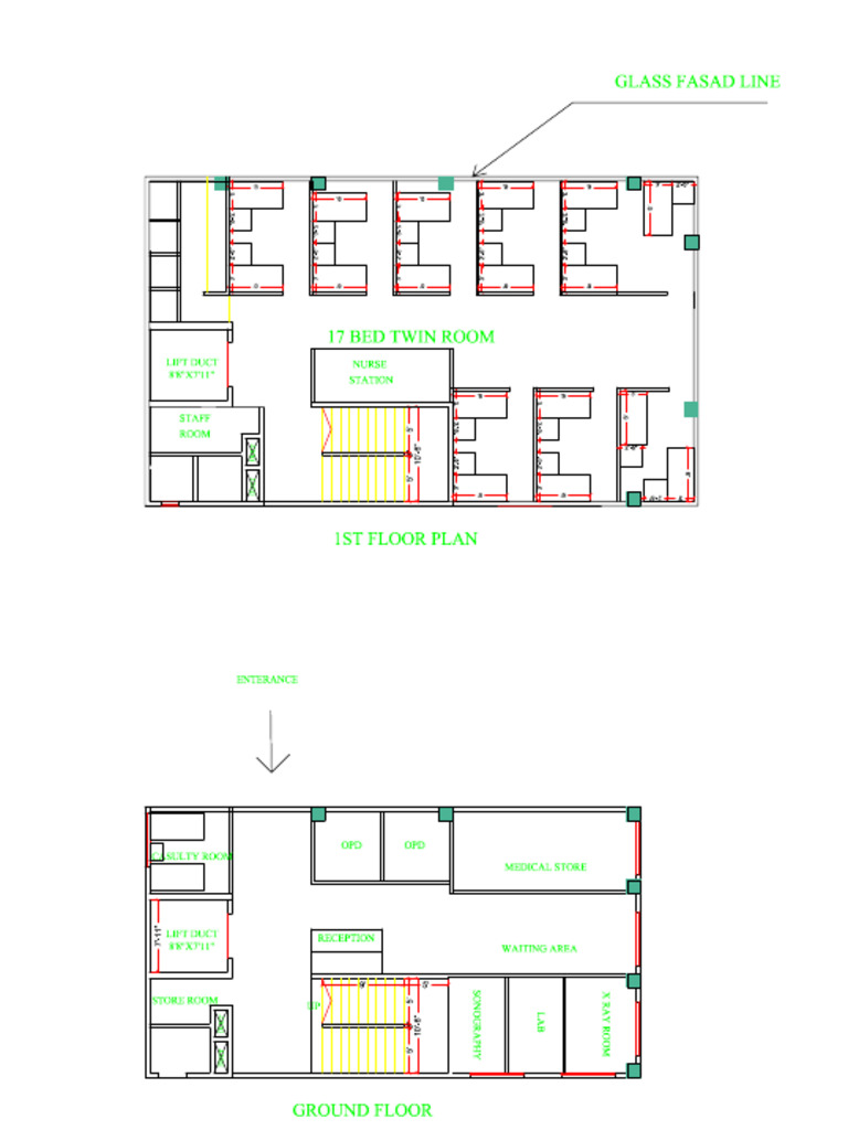 Hospital Design 1-Model | PDF