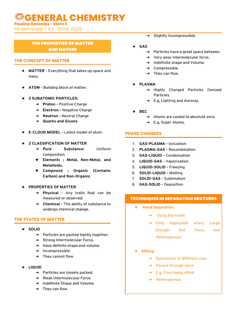 General Chemistry | PDF | Matter | Chemical Compounds