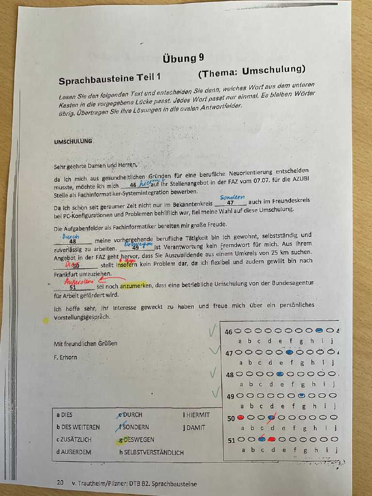 Sprachbausteine | PDF