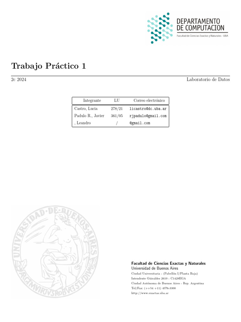 TP1 LabDatos 30 10 | PDF | Gestión de datos | Bases de datos