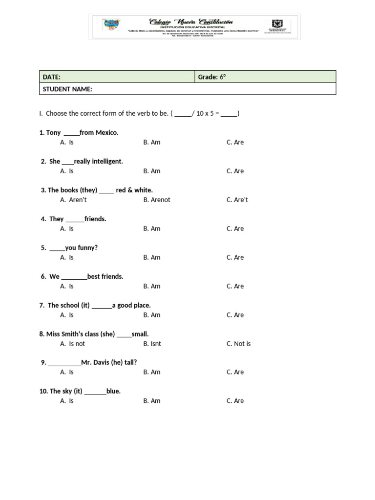 Nivelacion Anual Grado Sexto | PDF Nivelacion Anual Grado Sexto | PDF