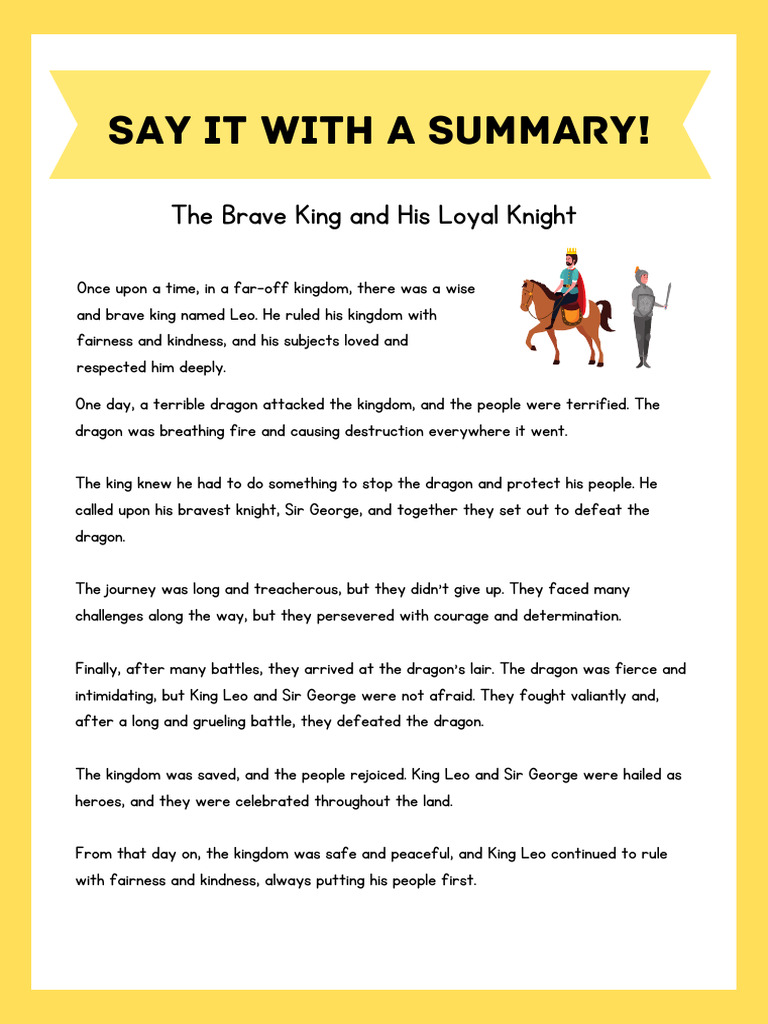 Summary of Narrative | PDF | History