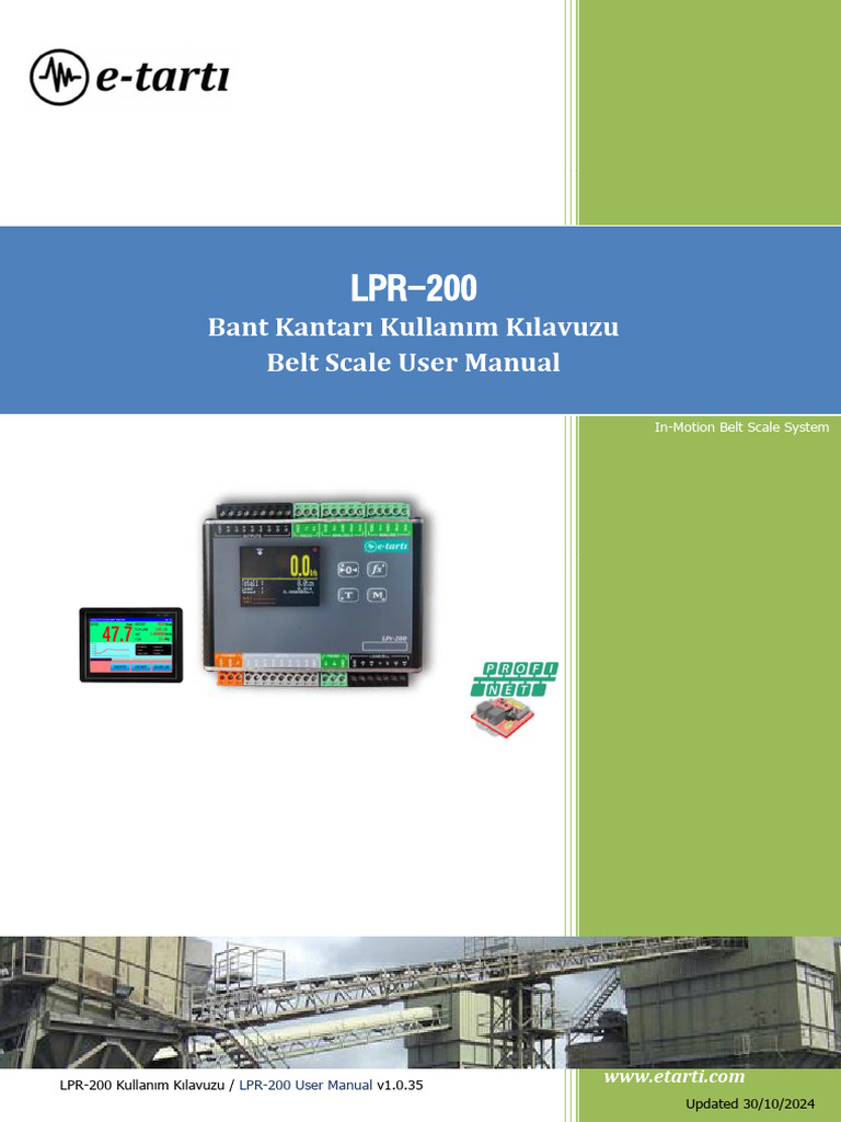 LPR200 Manual TREN | PDF