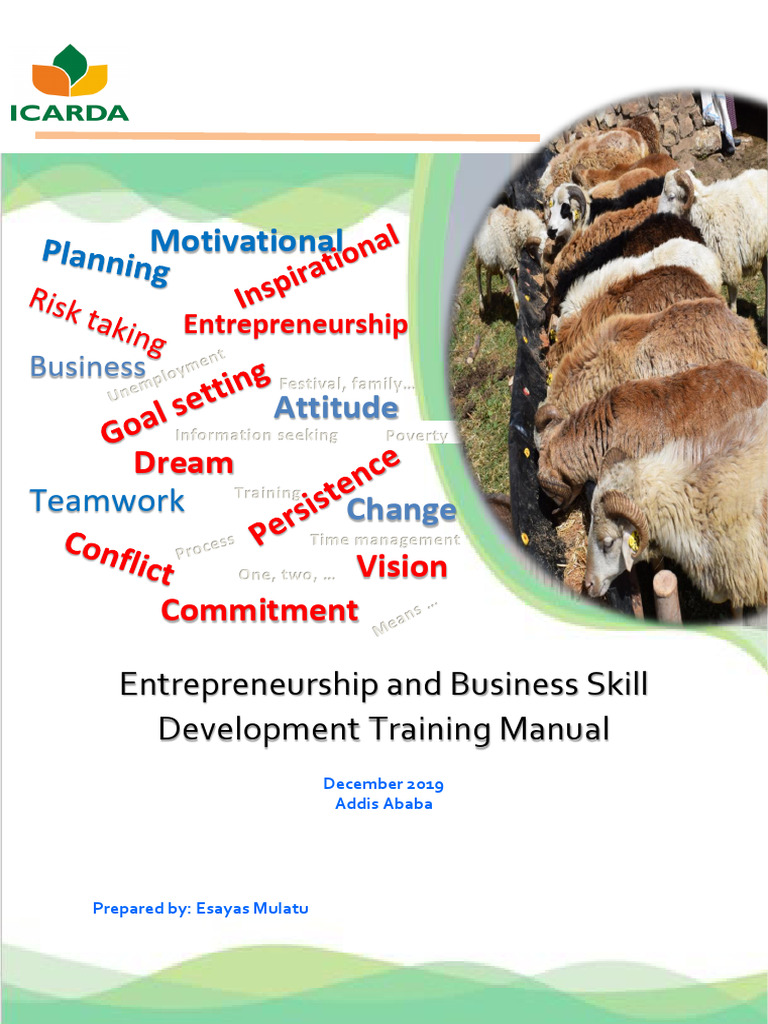 2enterpreneurship Skill Development Training Manual (Entrepreneurial ...