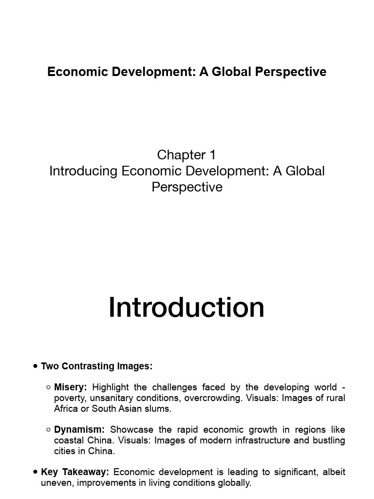 ECO DEV 1st Lecture | PDF | Sustainability | Economics