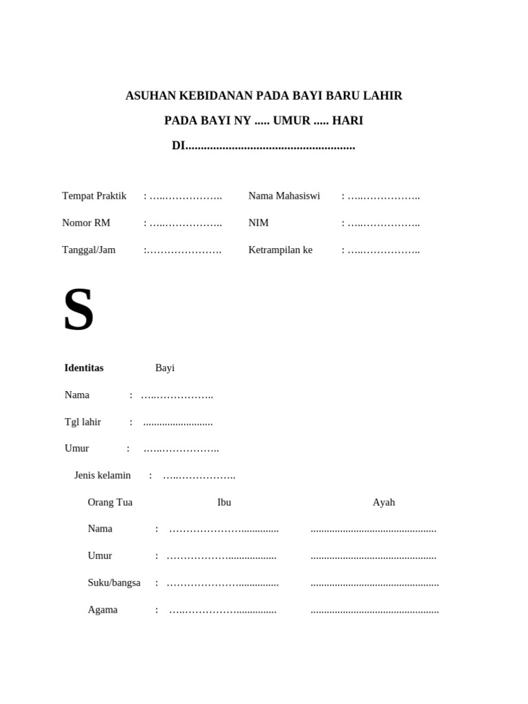 Soap BBL | PDF | Kesehatan Holistik