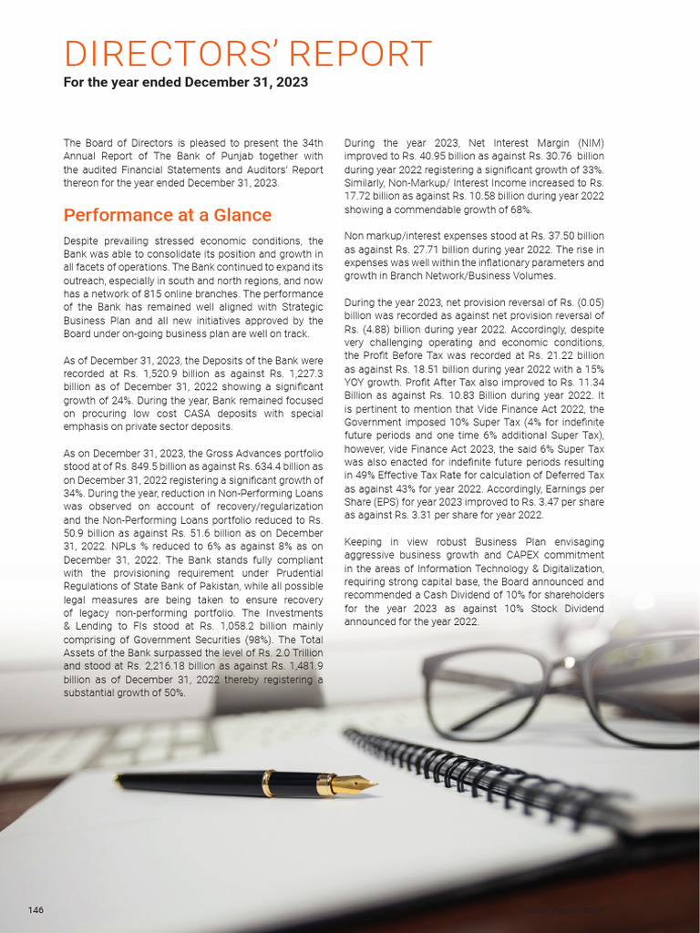 Bop 2 | PDF | Financial Statement | Banks